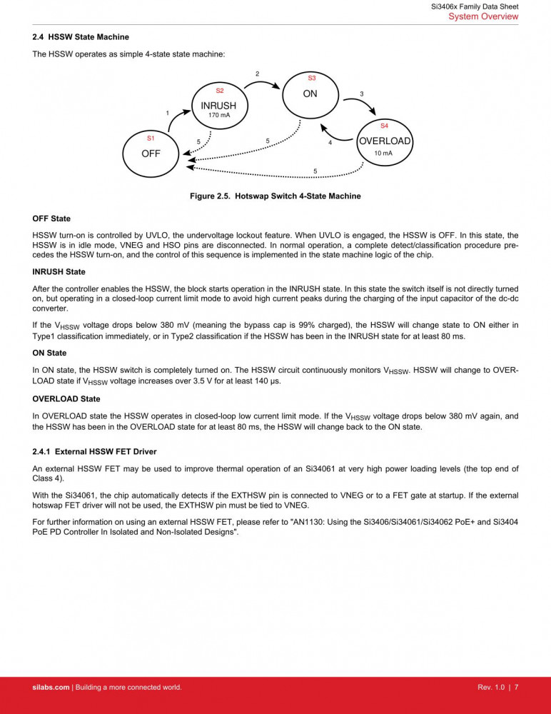 Si3406x datasheet page 7