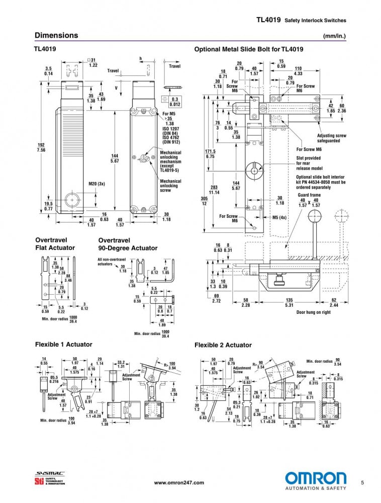 TL4019 technical document page 5