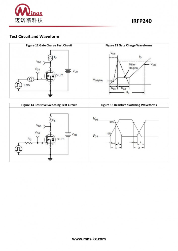 IRFP240 datasheet page 8