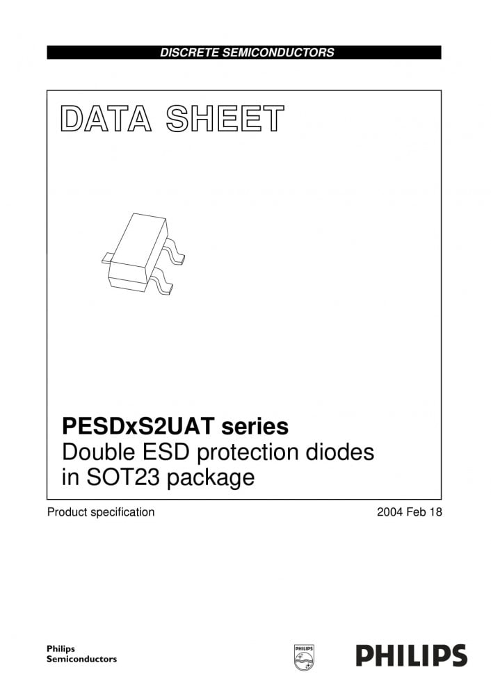 PESD5V0S2UAT datasheet page 2