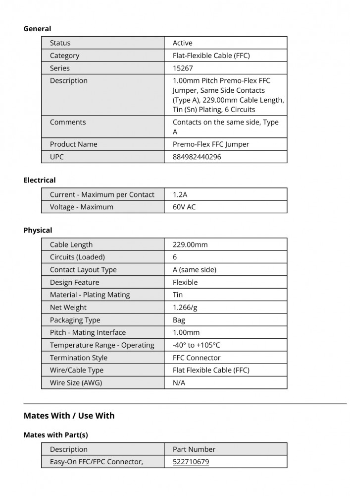 Product document image, page 2