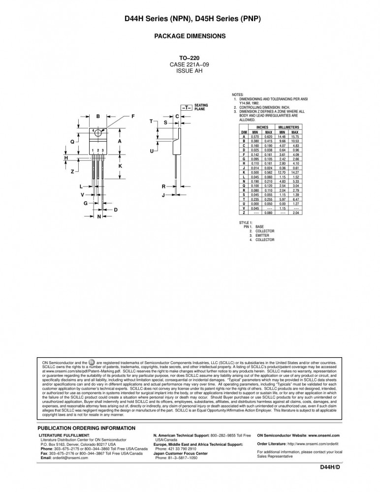 D45H11 technical document page 5