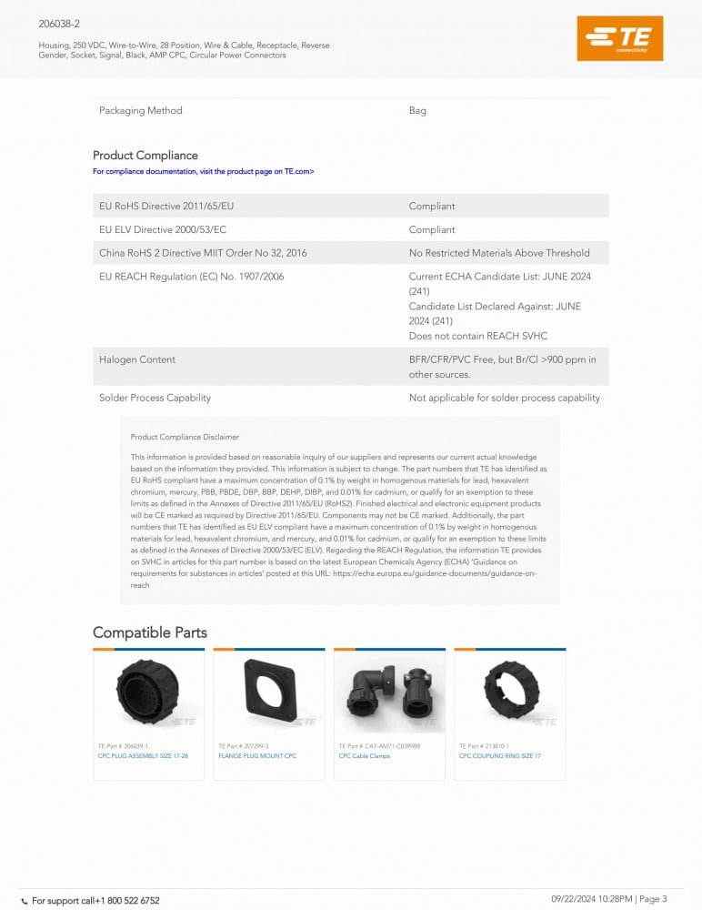 206038-2 technical document page 3