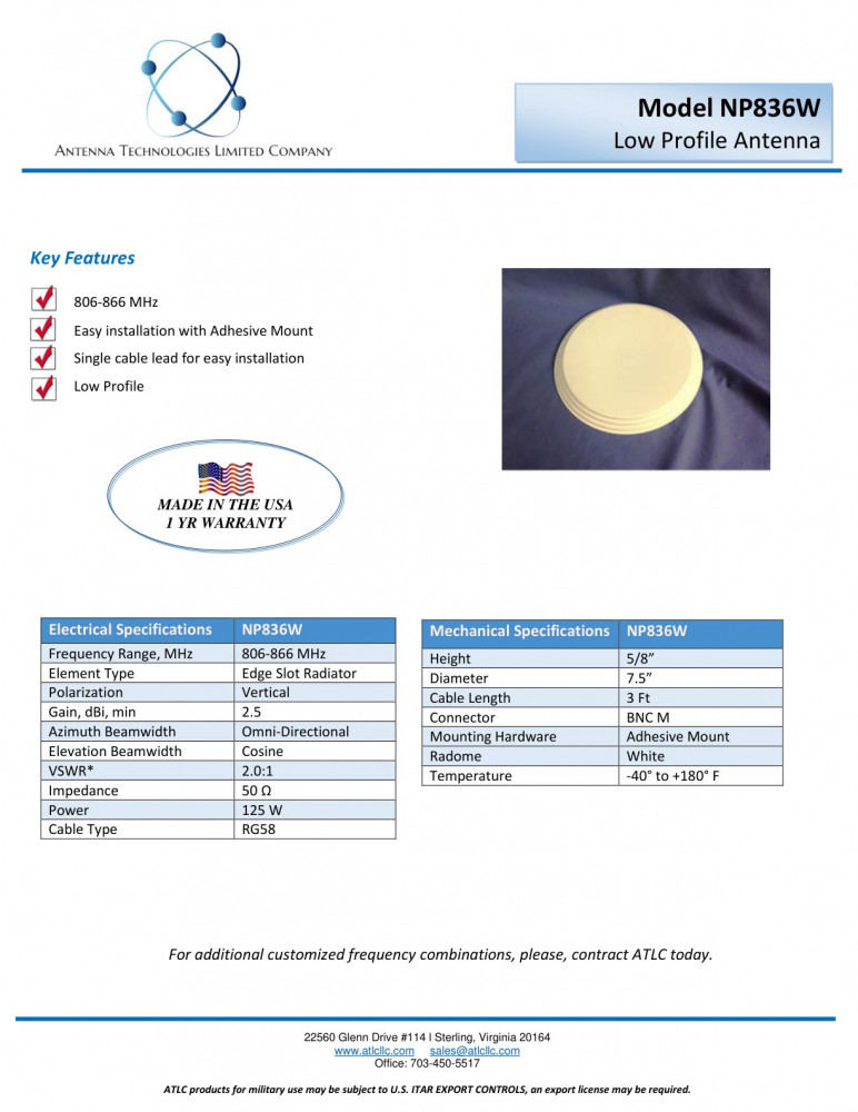 NP836 technical document page