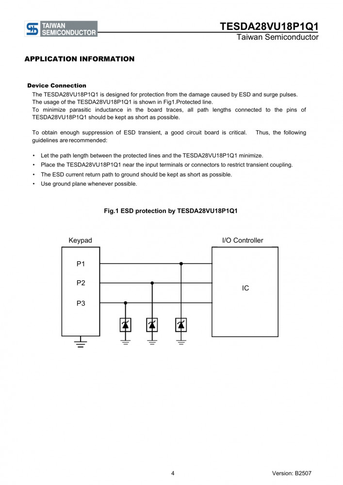 TESDA28VU18P1Q1 technical document page 4