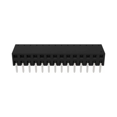 C-Grid III PCB Receptacle, 2.54mm Pitch, Dual Row, Right-Angle, Shrouded, 28 Circuits, 0.76µm Gold (Au) Plating, Straight PCB Pins for sale