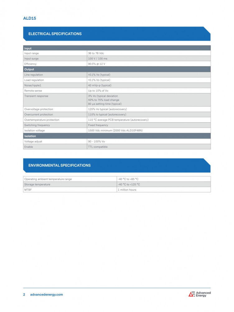 ALD10F48N-L datasheet page 2
