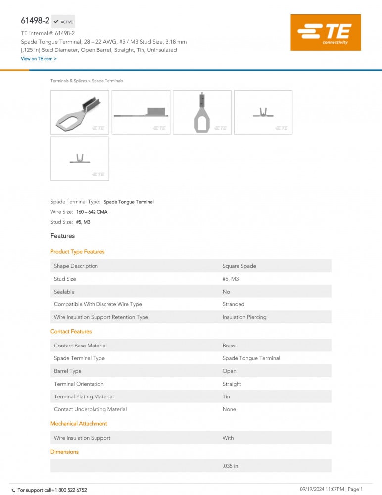 61498-2 technical document page 1