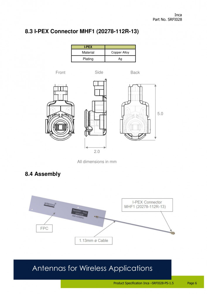 SRFI028-100 technical document page 6