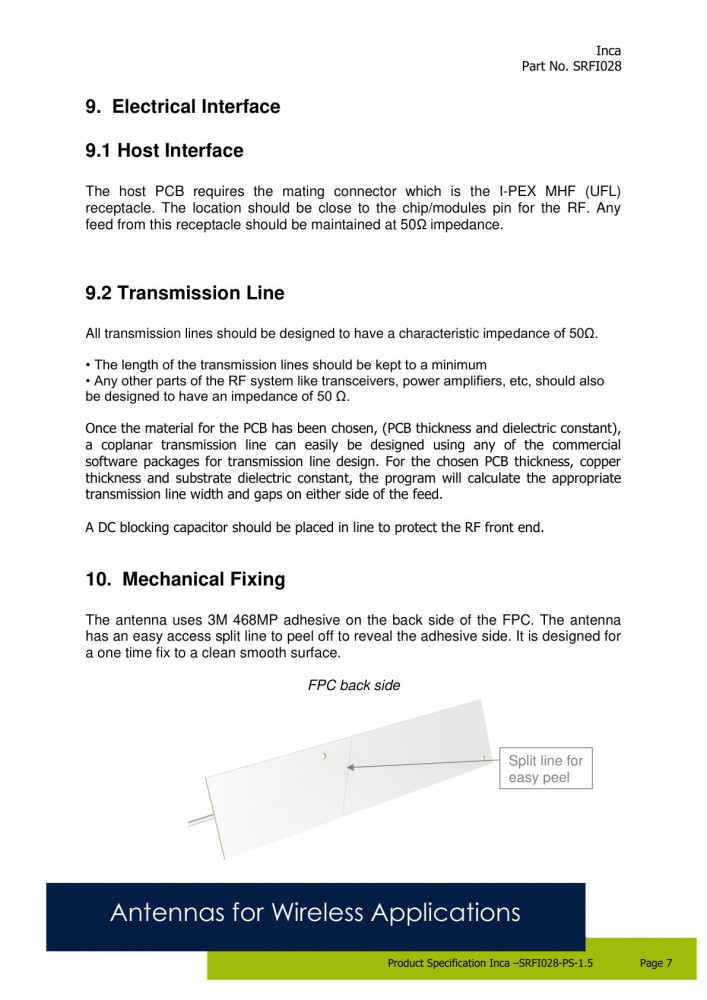 SRFI028-100 technical document page 7