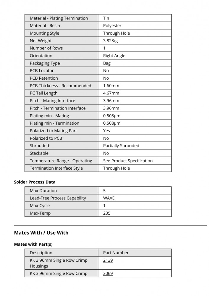 MOLEX 26482102 product document, page 3