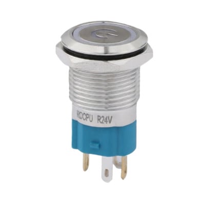 ROCPU Switches TP91651P124RS Pushbutton Switch Chip