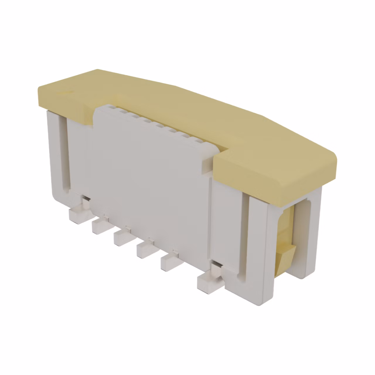 Easy-On FFC/FPC Connector, 0.50mm Pitch, Slider Series, Vertical, 3.90mm  Height, 8 Circuits, Tin-Bismuth Plating for sale