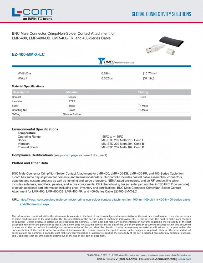 EZ-400-BM-X-LC datasheet page 2