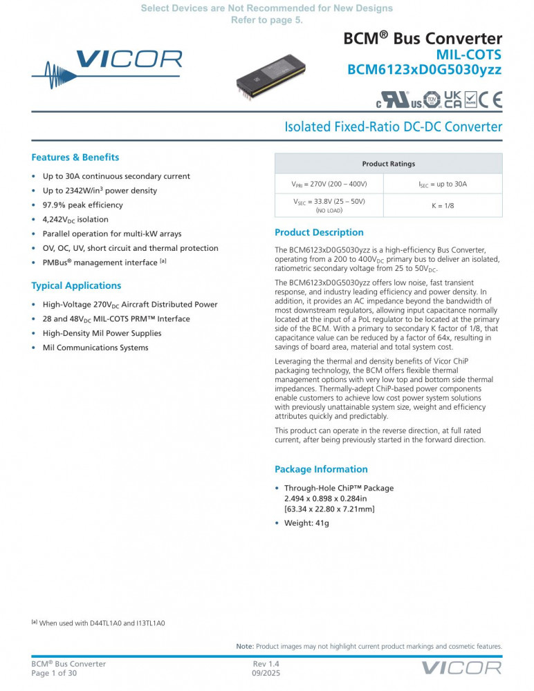 BCM6123 technical document page 1