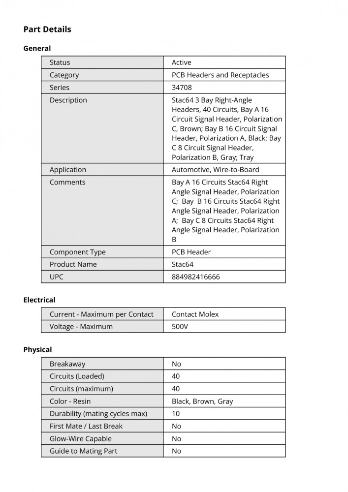 MOLEX 347083090 document image 2