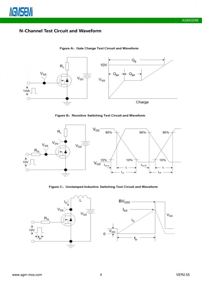 AGM320M datasheet page 4