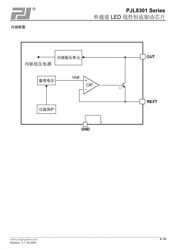 PJL8301SQ datasheet page 4