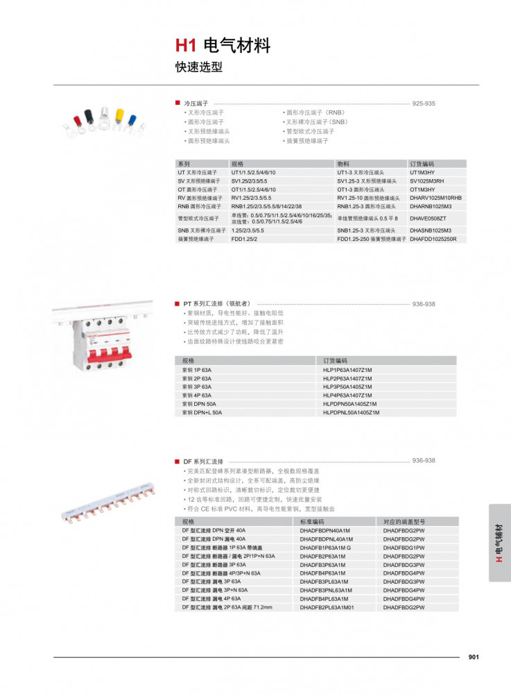 Delixi Electric electrical materials document page 9
