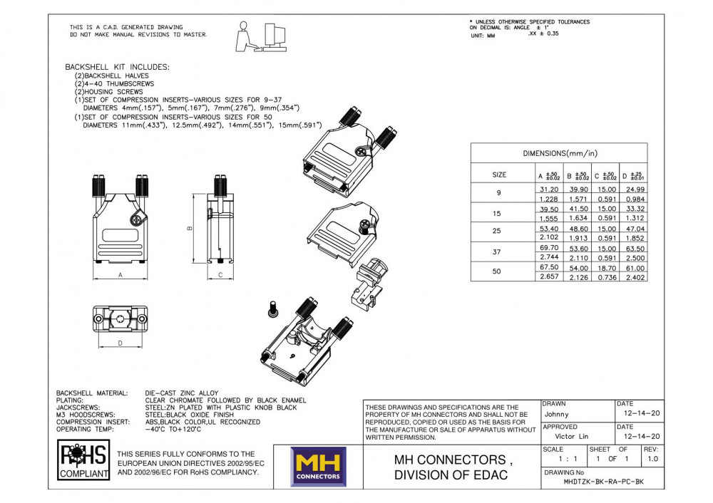 MHDTZK37-BK-RA-PC-BK-K technical drawing page