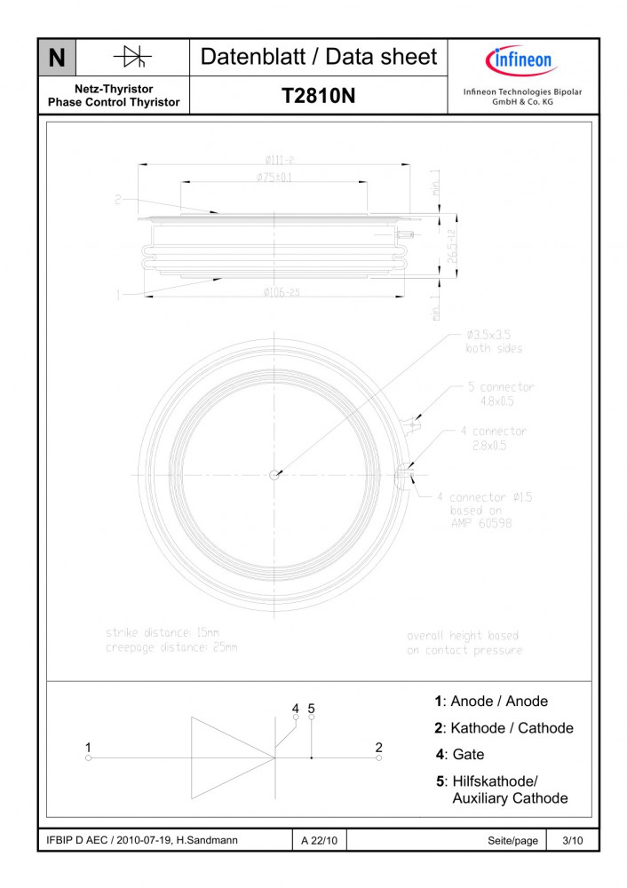 T2810N datasheet page 3