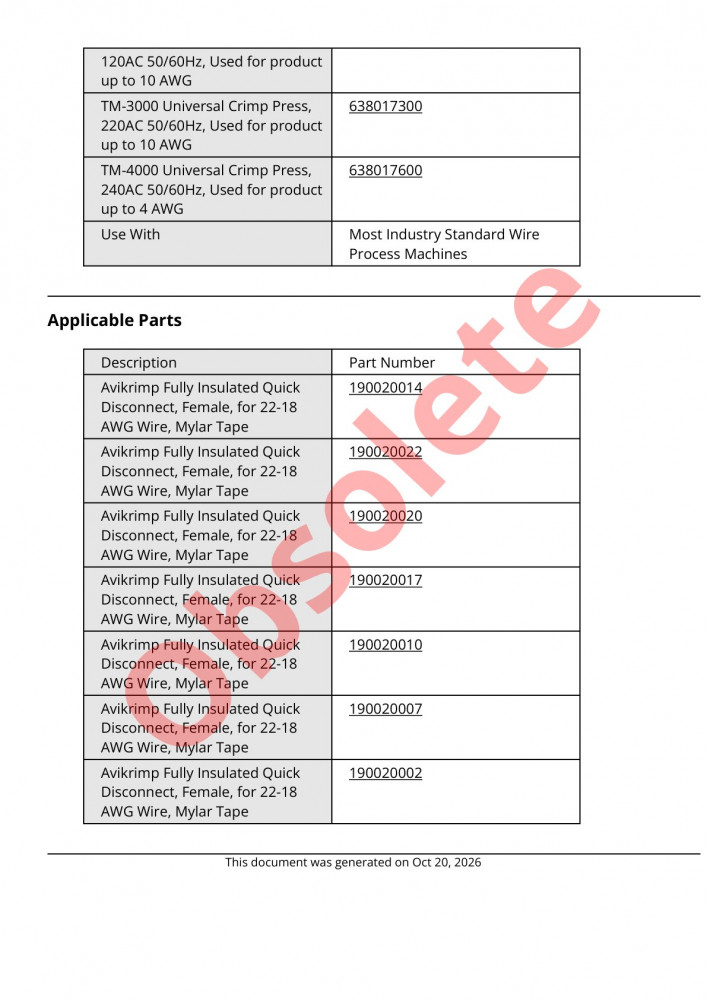 MOLEX 192310117 document image, page 3