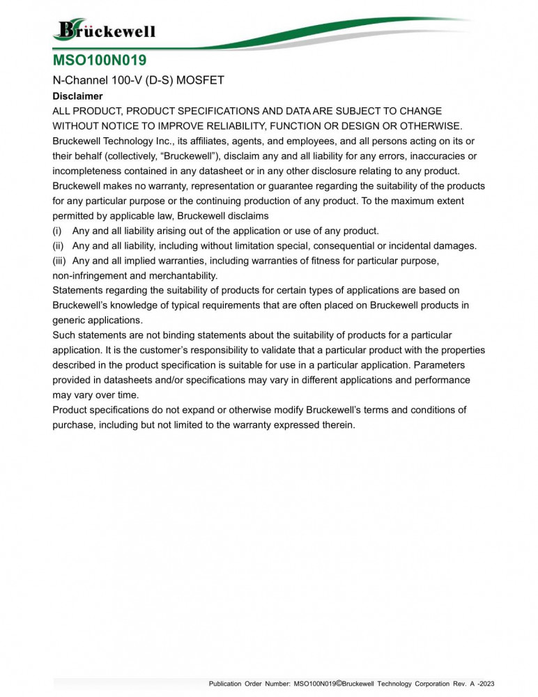 MSO100N019 datasheet page 6