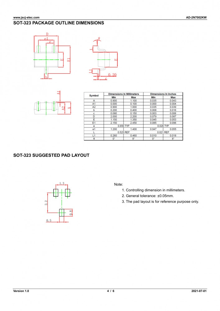 AD-2N7002KW datasheet page 4