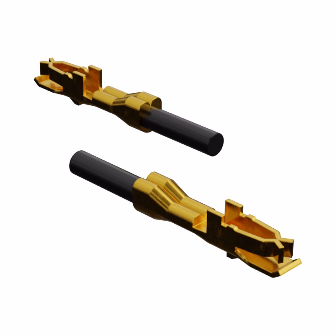 Pre-Crimped Lead Pico-Lock 1.5 Female-to-Pico-Lock 1.5 Female, Gold (Au) Plating, 300.00mm Length, 30 AWG, Black for sale