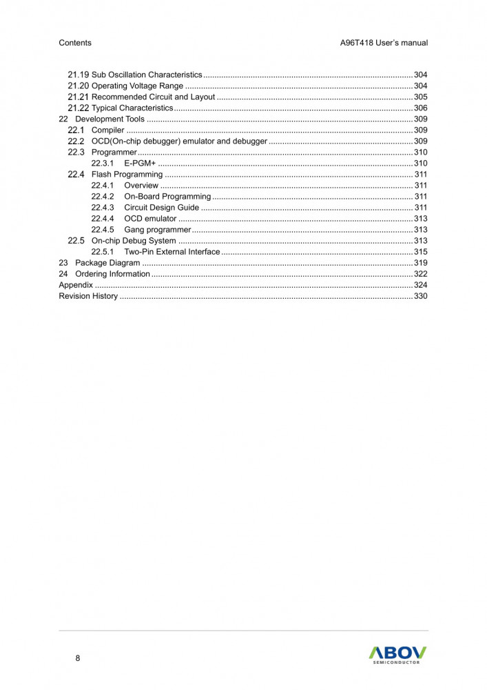 A96T418 technical document page 8