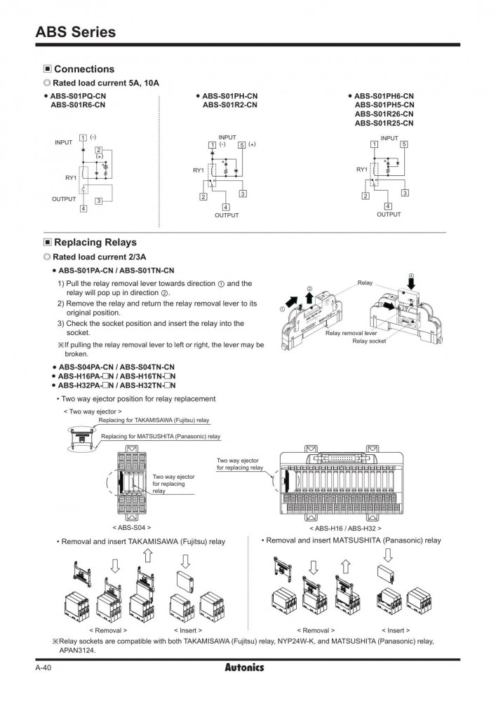 ABS Series documentation page 5