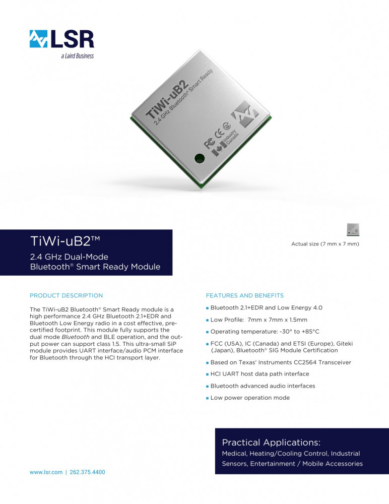 TiWi-uB2 technical document page 1