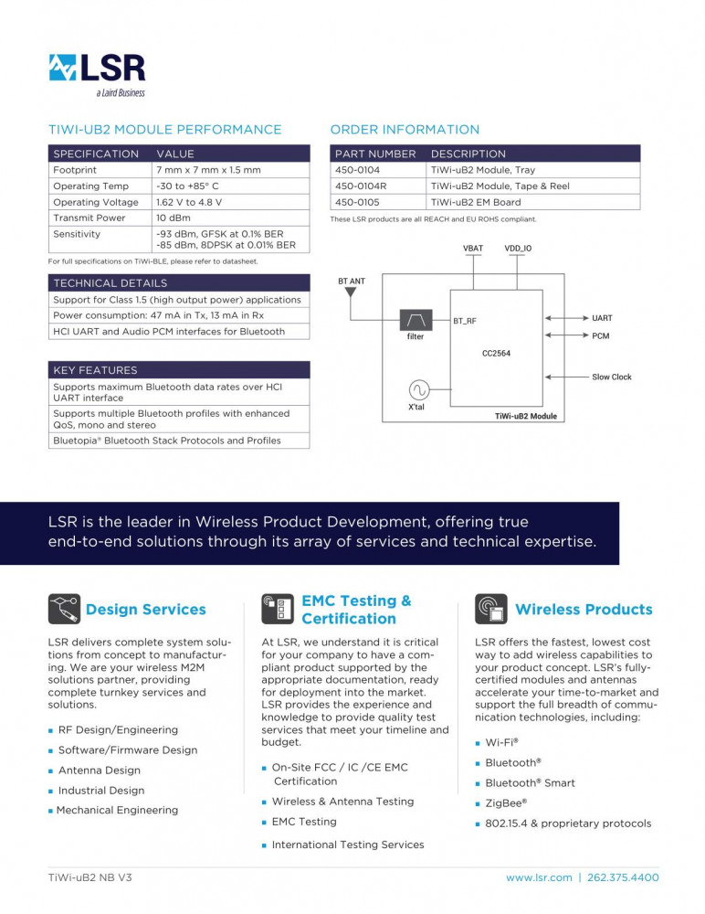 TiWi-uB2 technical document page 2