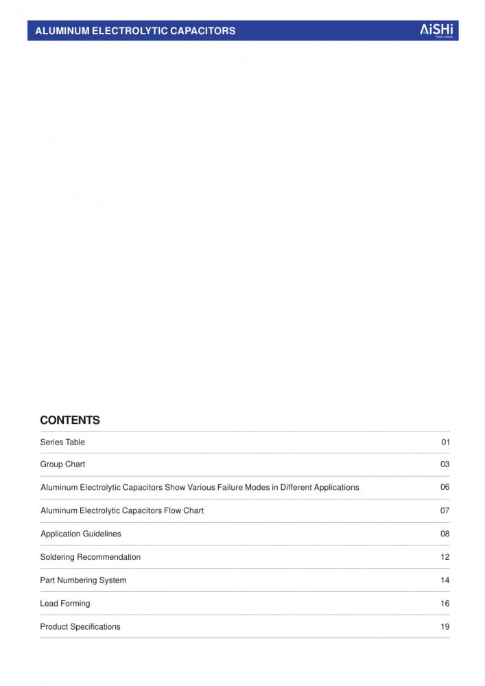 AISHI catalog page 1