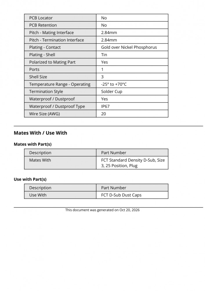 MOLEX 1727040048 technical document page 3