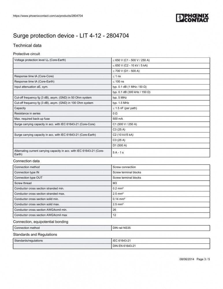 Phoenix Contact 2804704 product document page 3