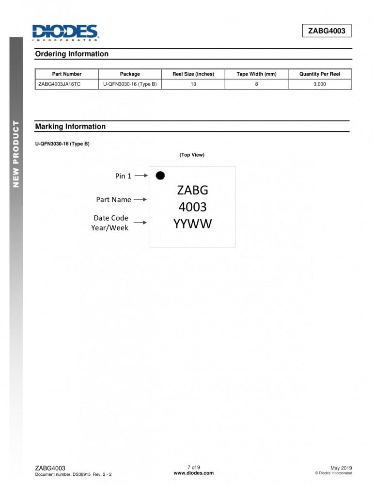 ZABG4003 datasheet page 7