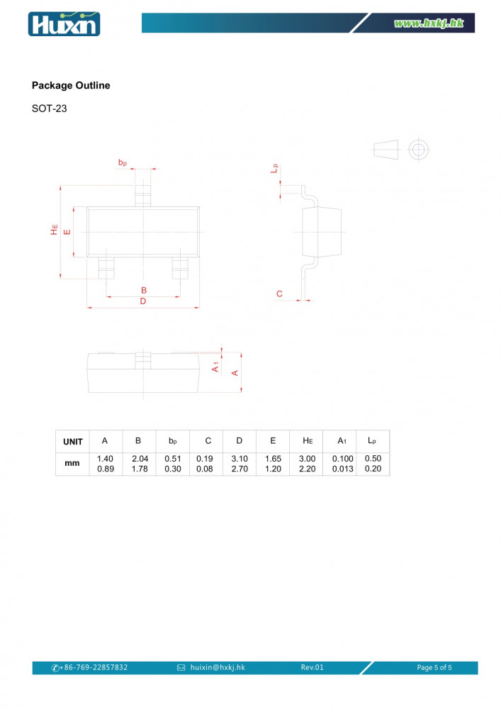 BC2301 datasheet page 5