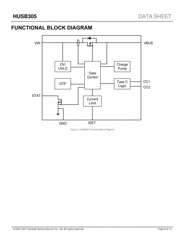 HUSB305 datasheet page 6