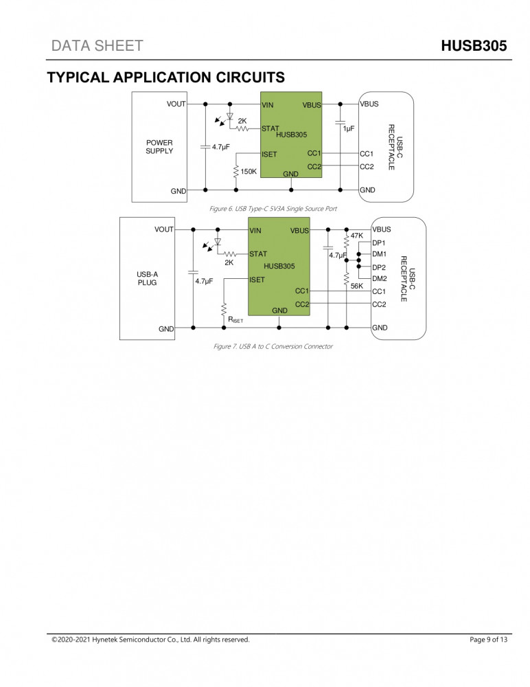 HUSB305 datasheet page 9