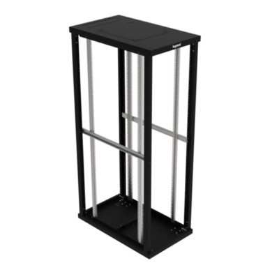 Linkeo 19 inches freestanding cabinet 47U 600x1000mm without doors side panels and tilting bar