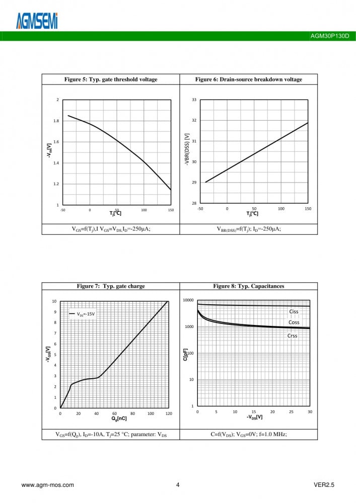 AGM30P130D datasheet page 4