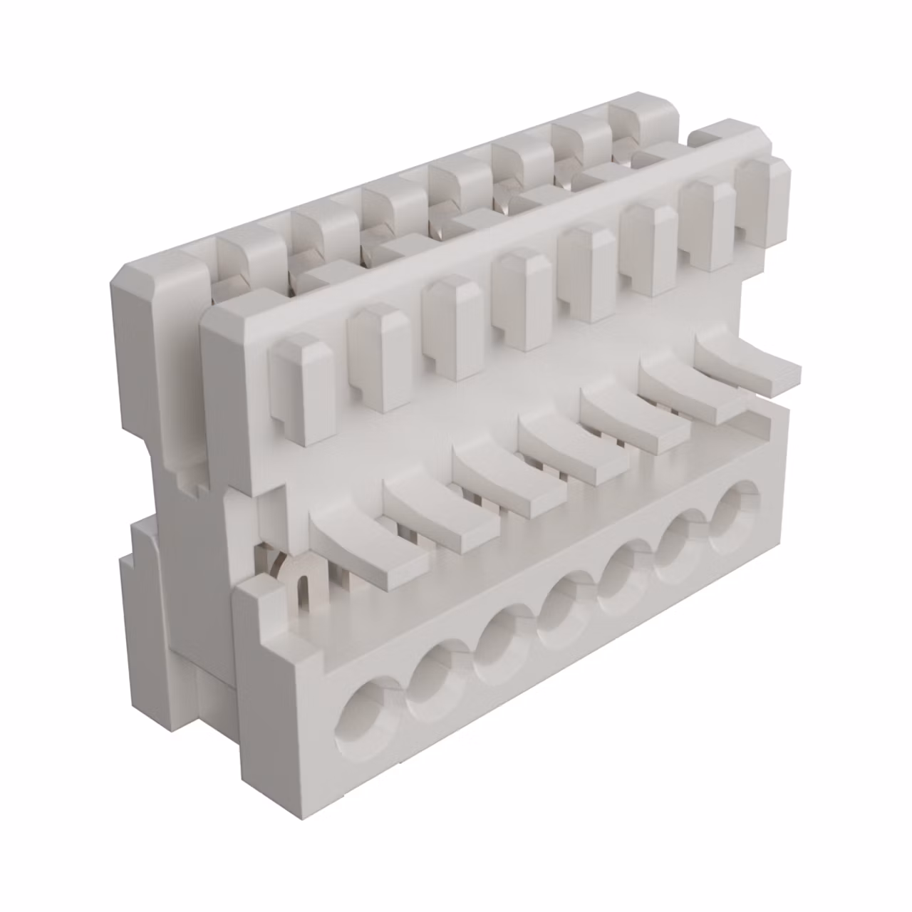 Appli-Mate RAST 2.5 IDT Housing, 2.50mm Pitch, Direct/Indirect, Female, 7 Circuits, All Position Keys for sale