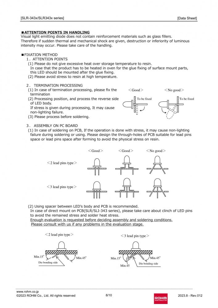 ROHM SLR343WBD2PT31 datasheet page 8