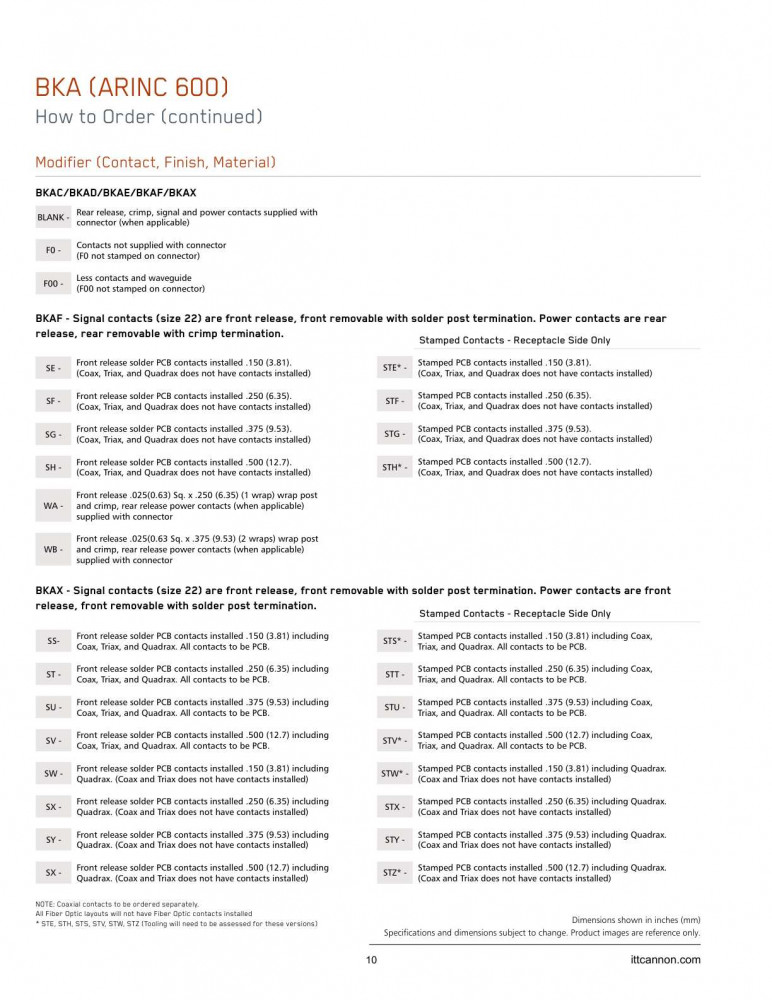 ITT Cannon document page 10