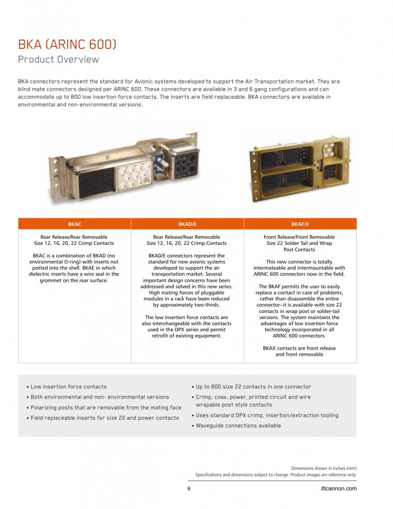 ITT Cannon document page 6