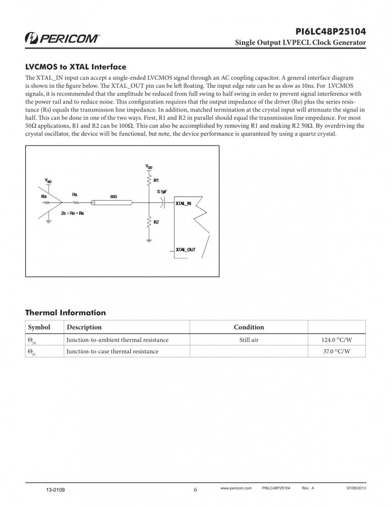 PI6LC48P25104LEX datasheet page 6