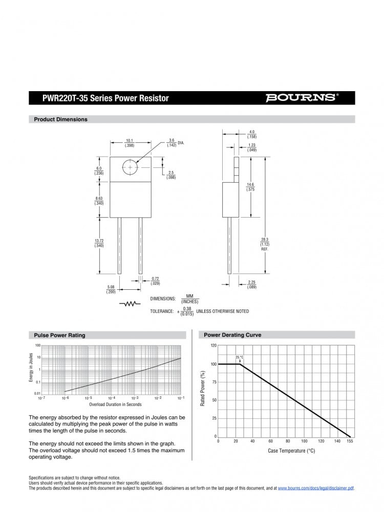 PWR220T-35 datasheet page 2