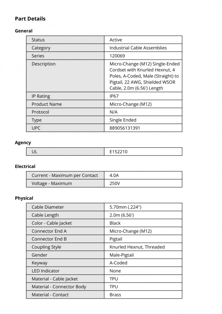 MOLEX drawing page 2