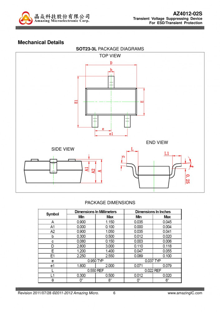 AZ4012-02S datasheet page 6
